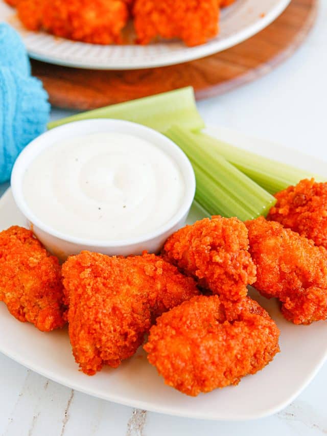 Easy Boneless Chicken Wings Recipe! » Persnickety Plates