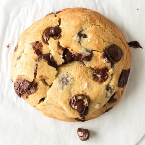 Single Serve Chocolate Chip Cookie