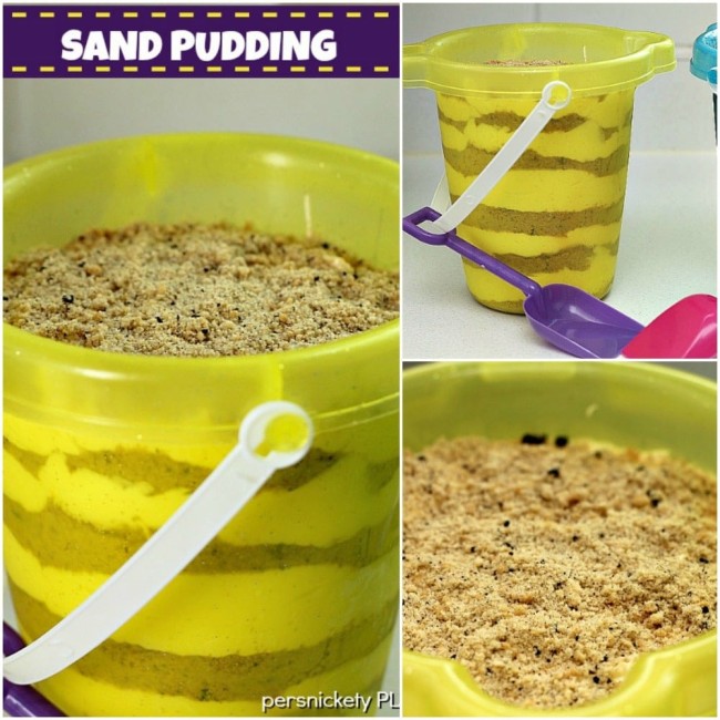 Golden Oreo Sand Pudding