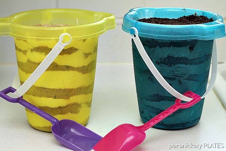 Golden Oreo Sand Pudding (easy summer dessert cups)