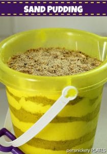 Golden Oreo Sand Pudding (easy summer dessert cups)