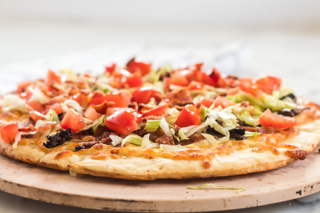 Easy BLT Pizza
