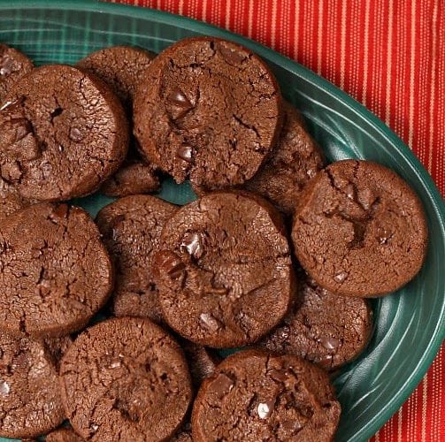 French Sables Korova {Double Chocolate Cookies}