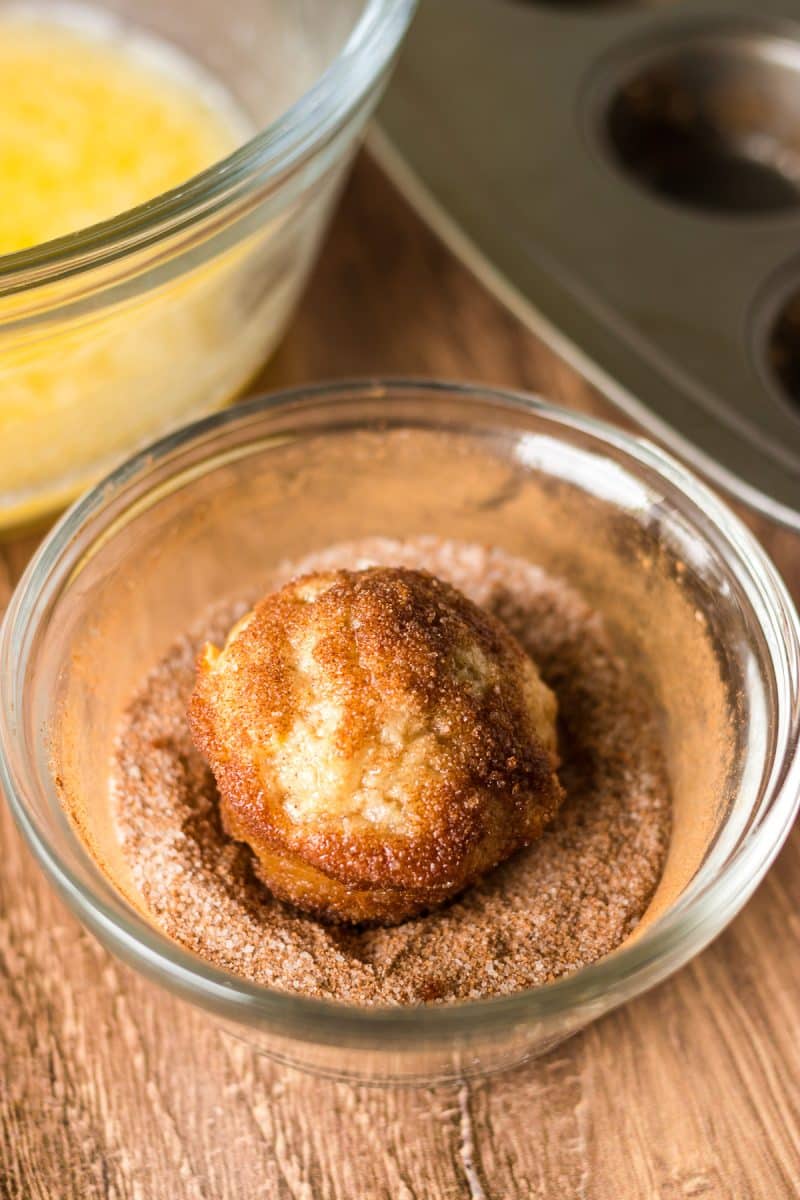 Apple Donut Mini Muffins