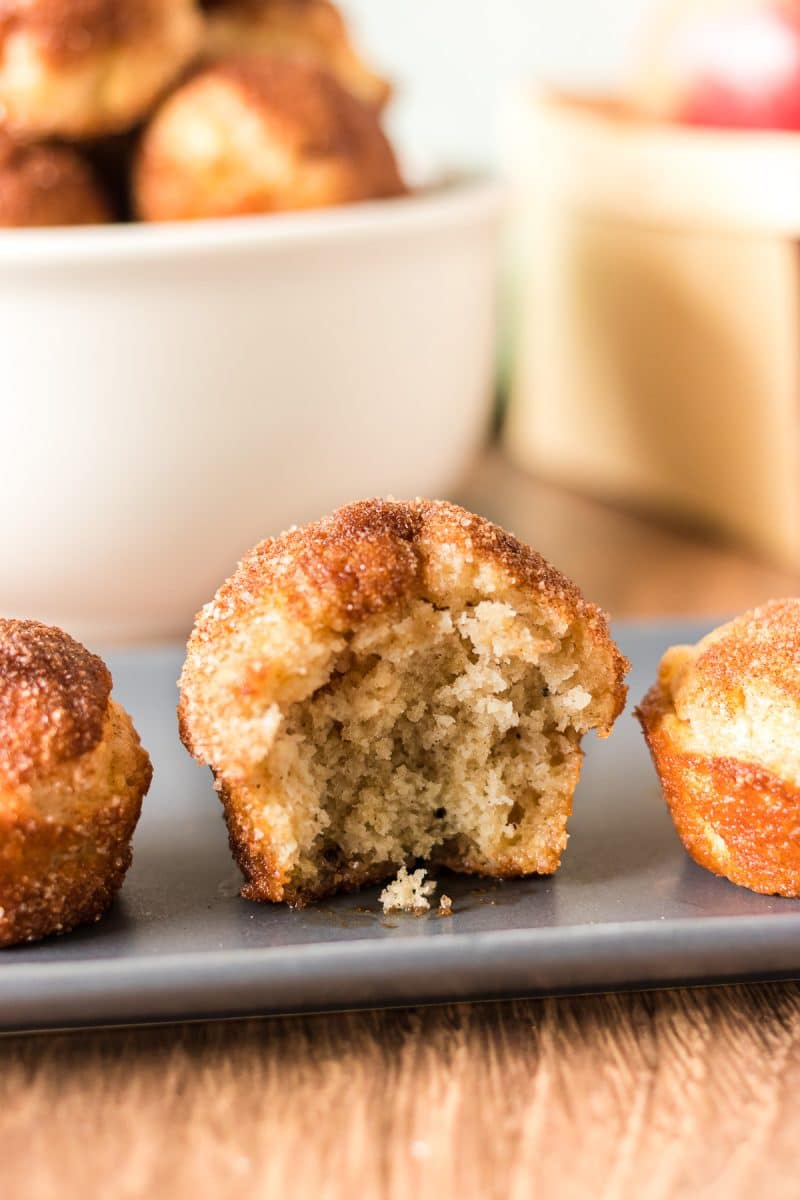 Apple Donut Mini Muffins