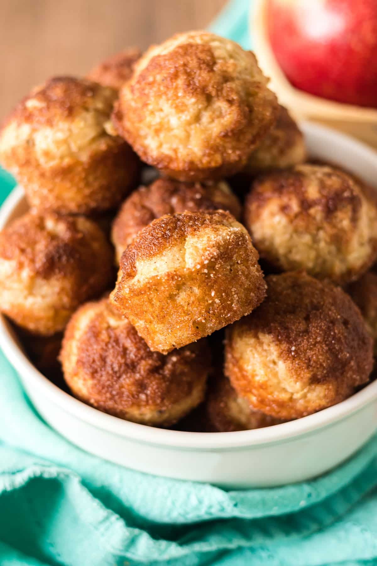 Apple Donut Mini Muffins