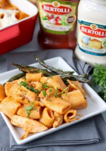 Chicken Rosa Pasta Bake