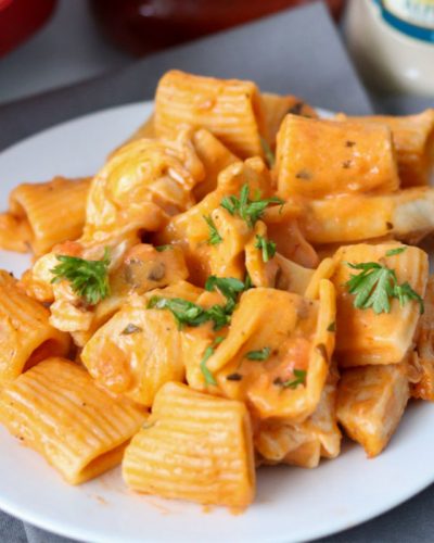 Rosa Chicken Pasta Bake