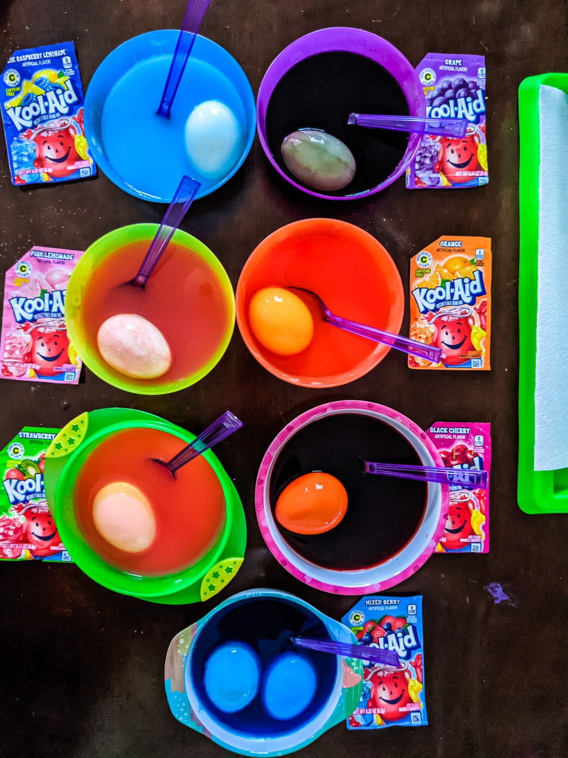 How to Dye Easter Eggs with Kool-Aid