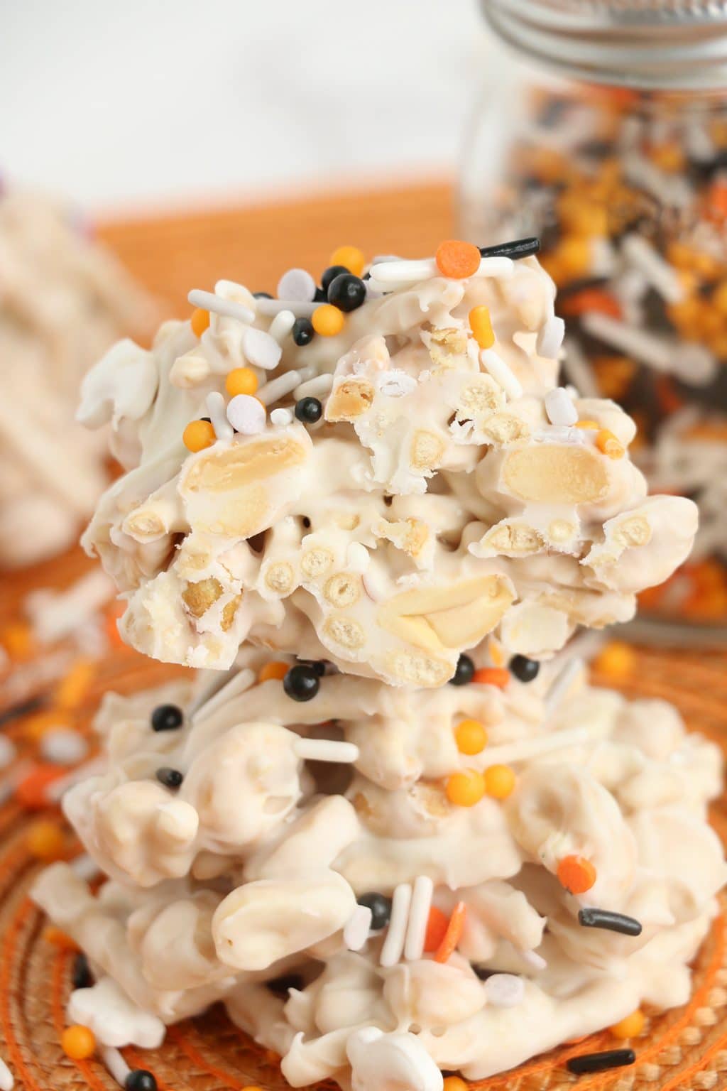 Crockpot Halloween Haystacks