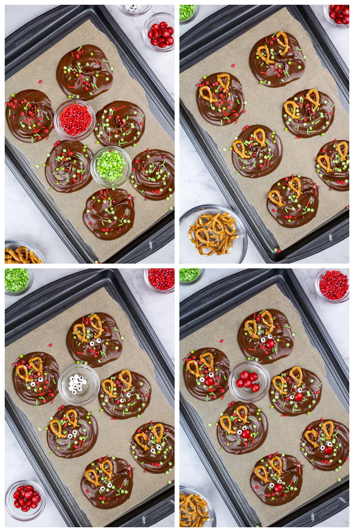 No-Bake Melted Reindeer Bark