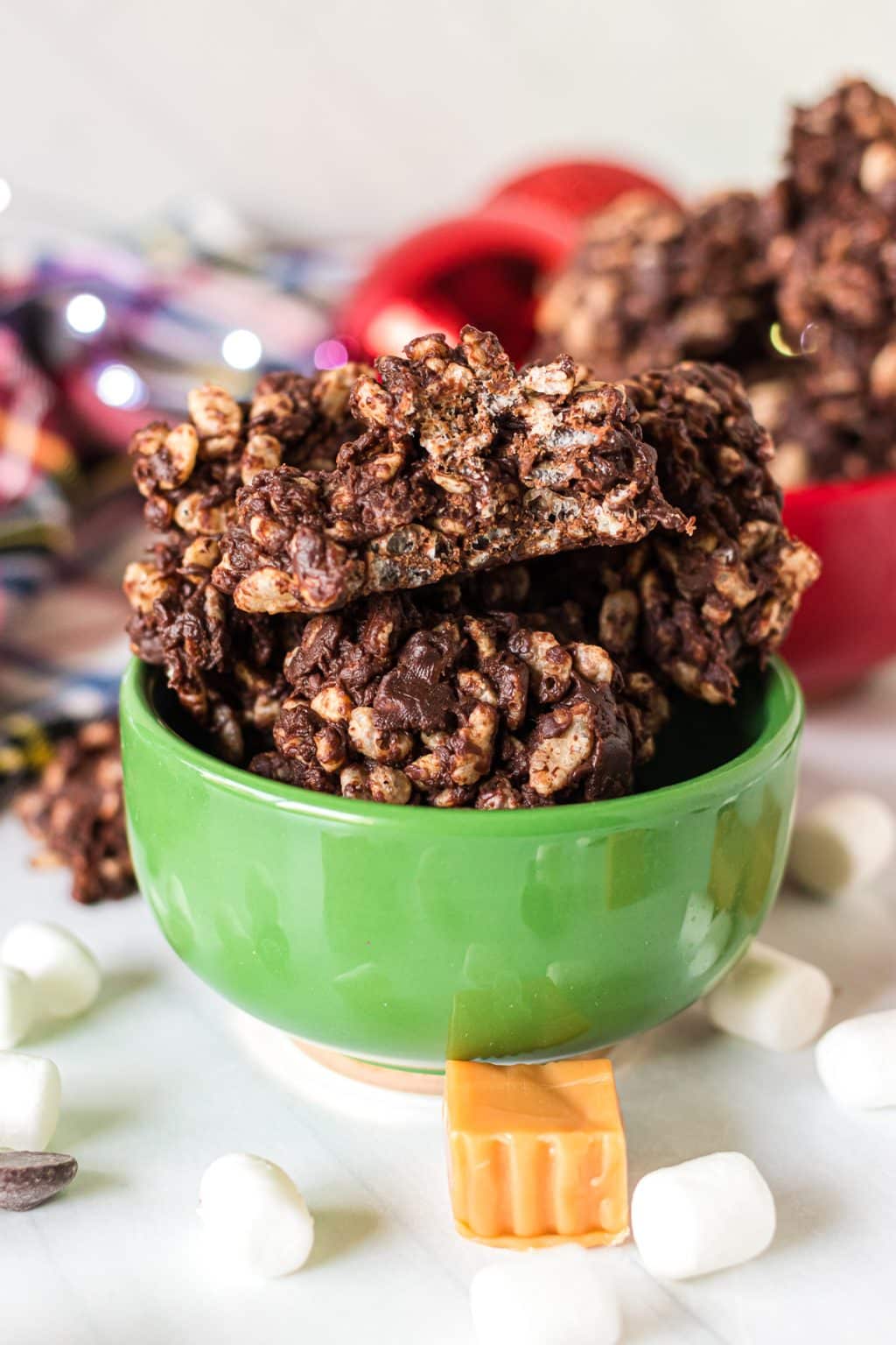 No-Bake Reindeer Poop Cookies
