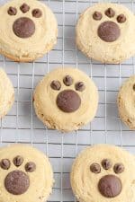 Bear Paw Cookies (Butter Pecan Cake Mix Cookies)