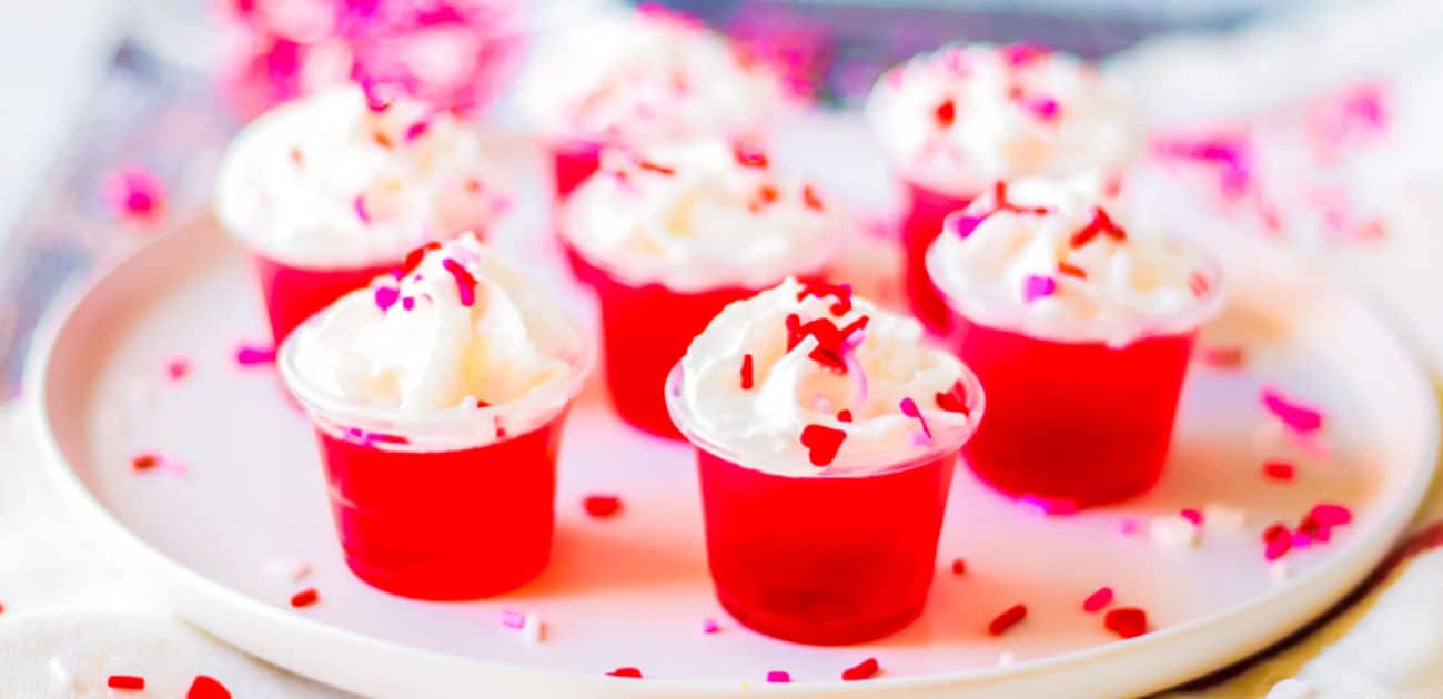 Valentine's Day Jello Shots