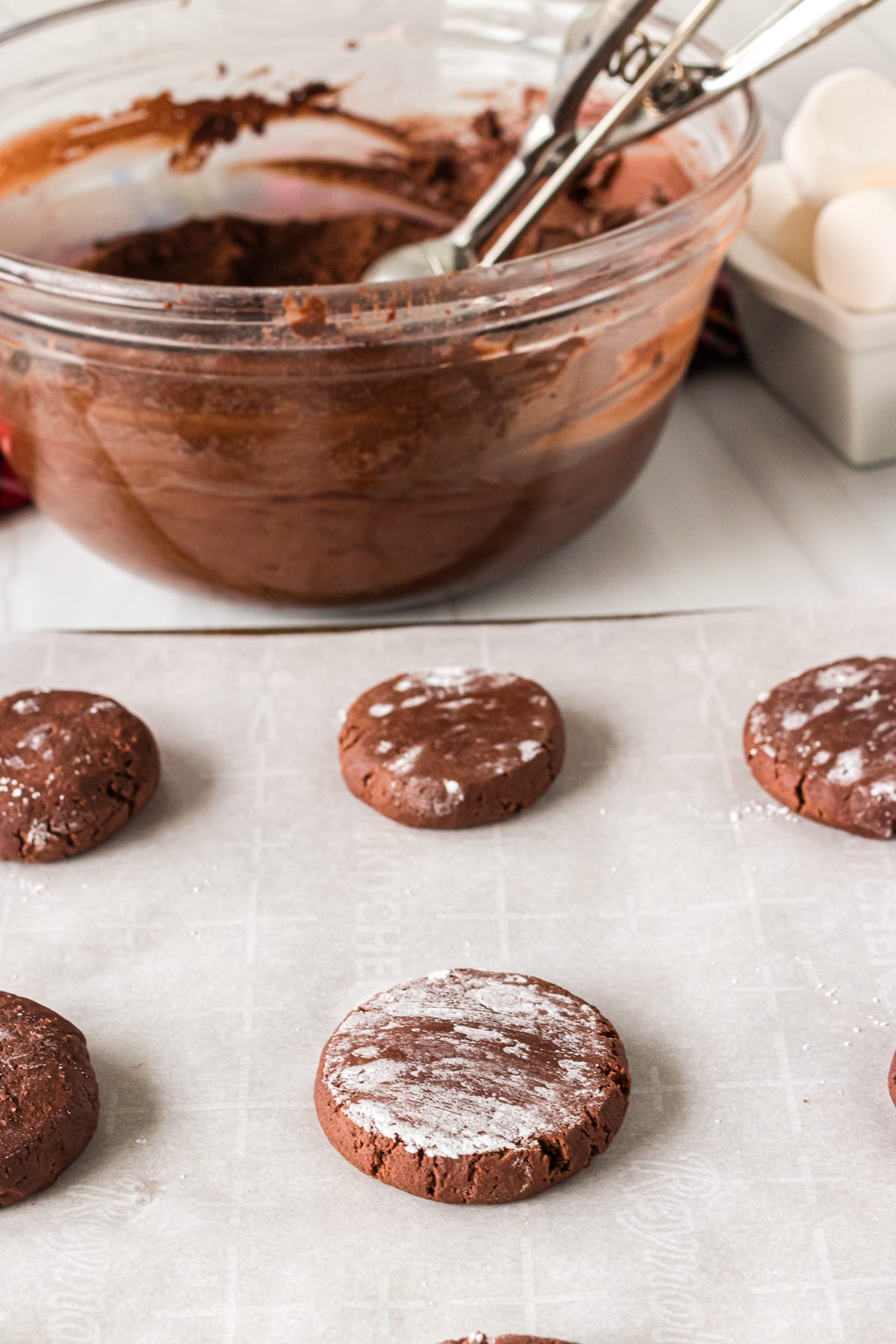 Hot Chocolate Cookies