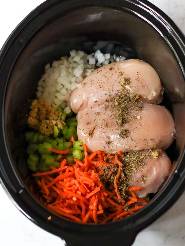 Cooking Raw Chicken in Slow Cooker Guide » Persnickety Plates