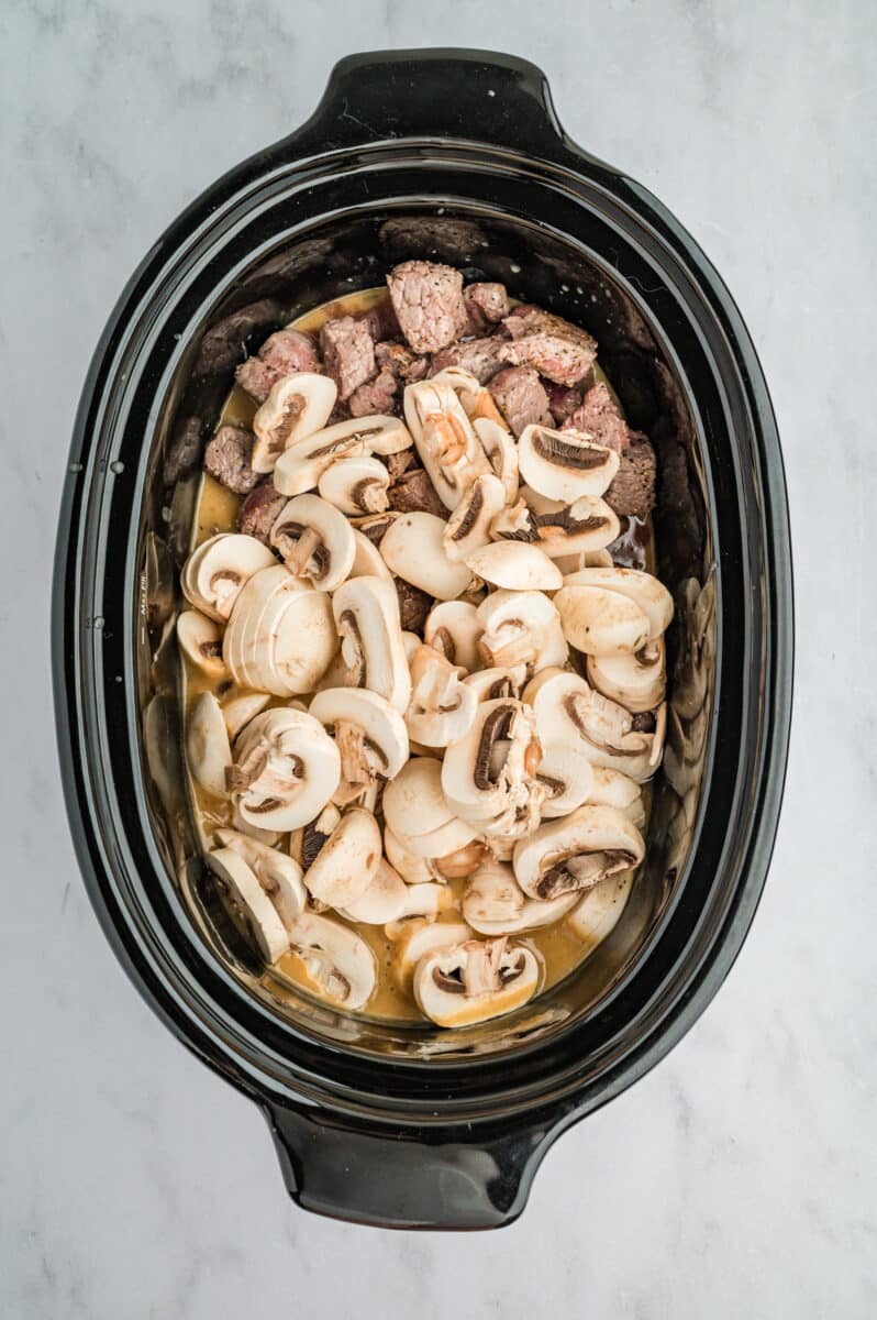 The Best Slow Cooker Beef Stroganoff