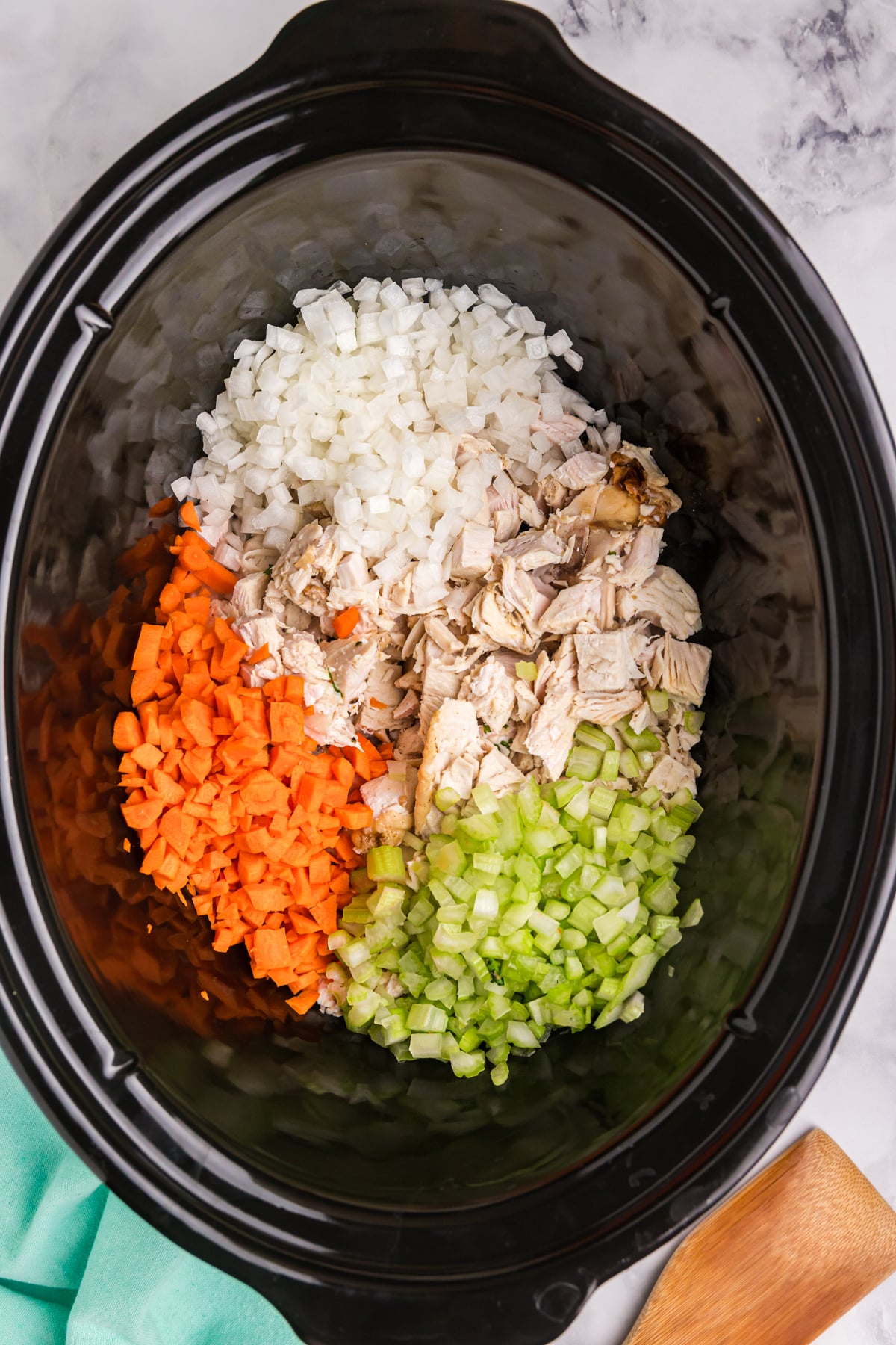 Leftover Turkey Wild Rice Soup - creamy slow cooker recipe