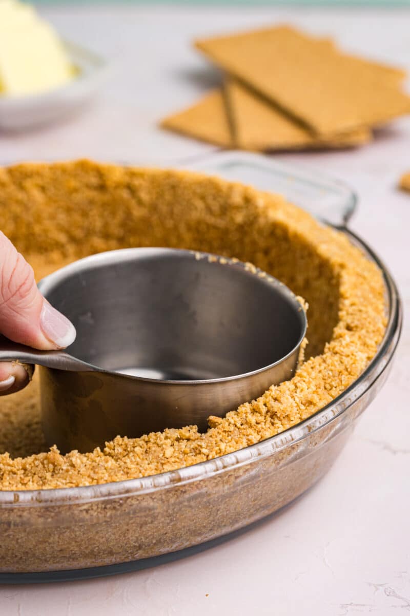 Easy, Foolproof Graham Cracker Crust