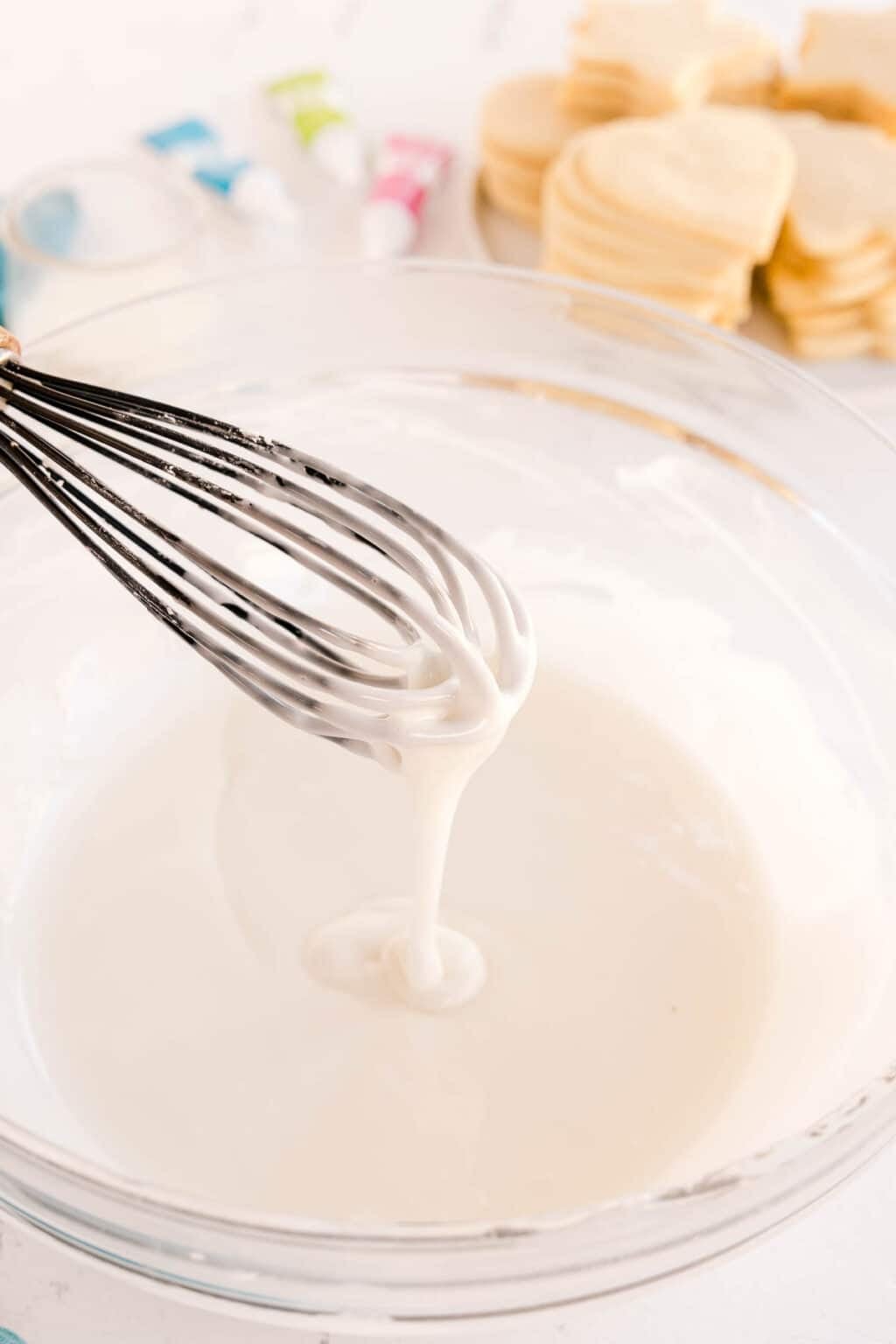 Easy Sugar Cookie Icing (without meringue powder!)