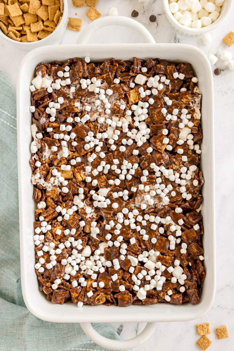 No Bake Golden Grahams Smores Bars