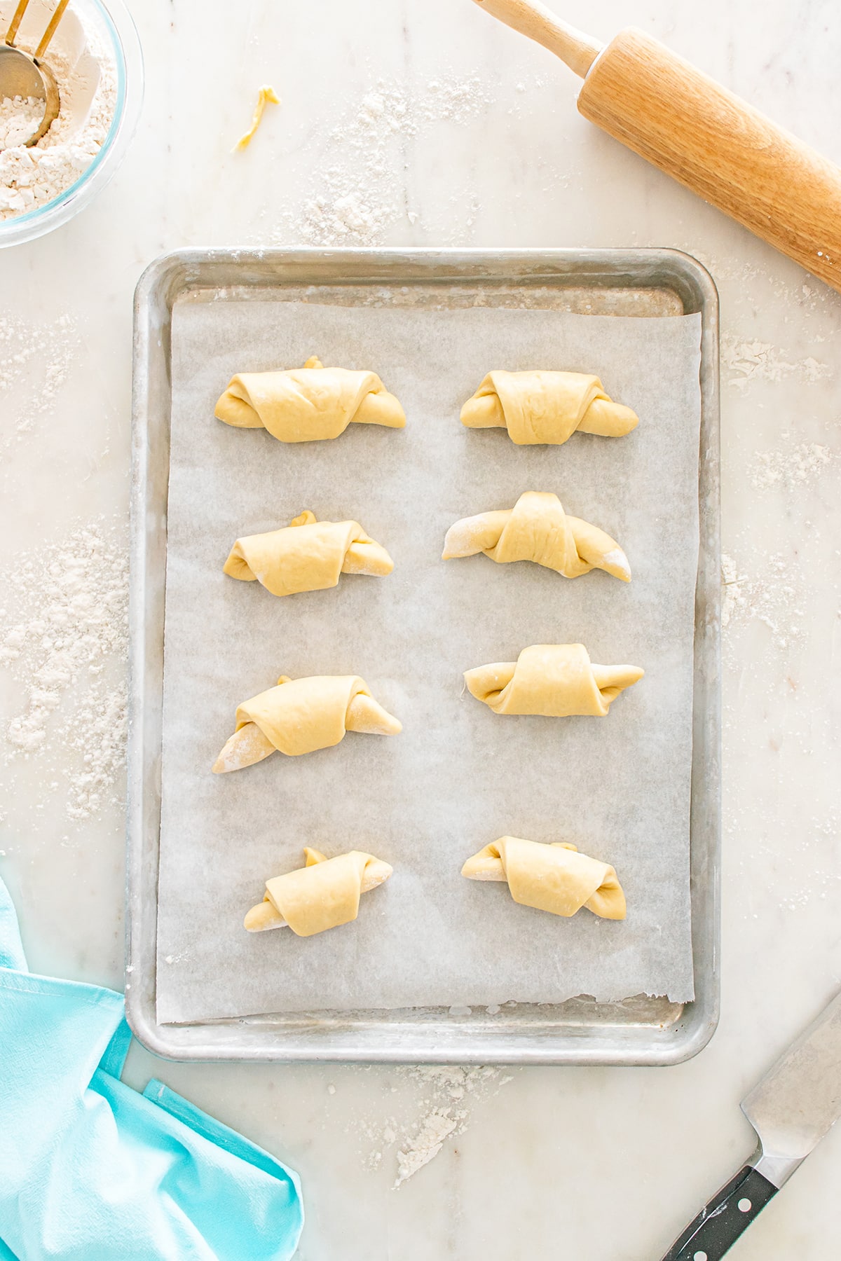 Easy Homemade Crescent Rolls