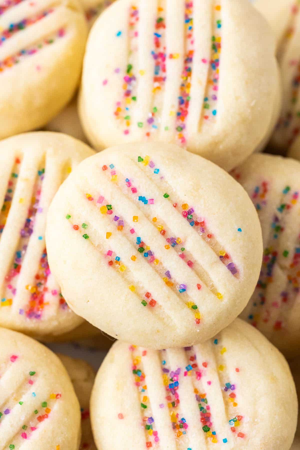 Whipped Shortbread Cookies